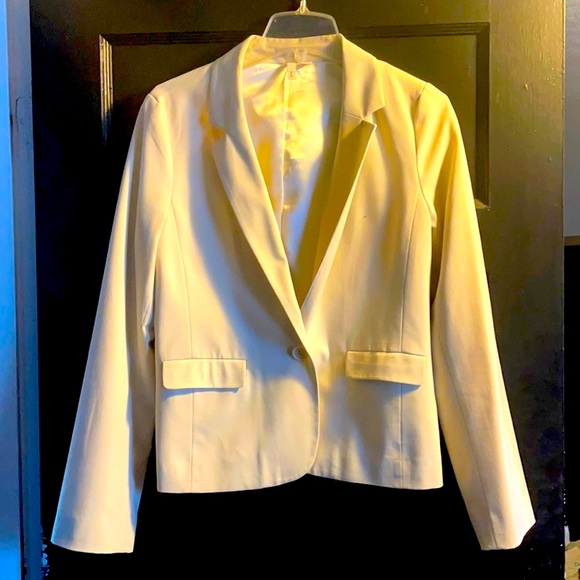 Frenchi | Jackets & Coats | Frenchi Spring Blazer Offwhite | Poshmark